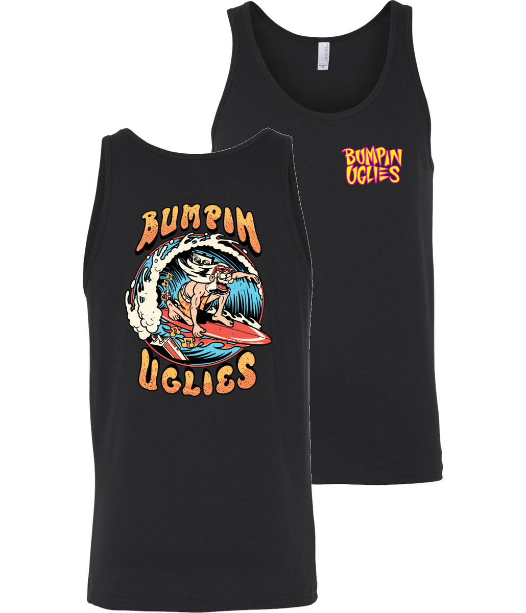 Surfer Tank (Black) [ONLY XS AND SMALL AVAILABLE] – Bumpin Uglies